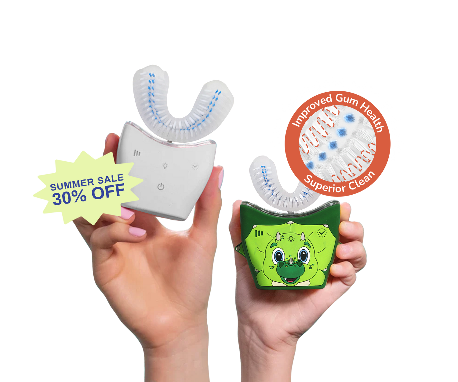 autobrush® Best Electric Toothbrush - 30 Seconds For A Full Cleaning